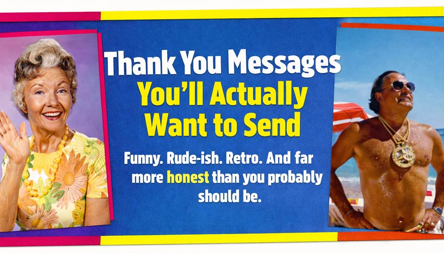 Rude, Funny & Other Thank You Card Messages You’ll Actually Want to ...