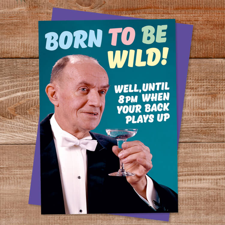 Born to Be Wild Card – Dean Morris Cards