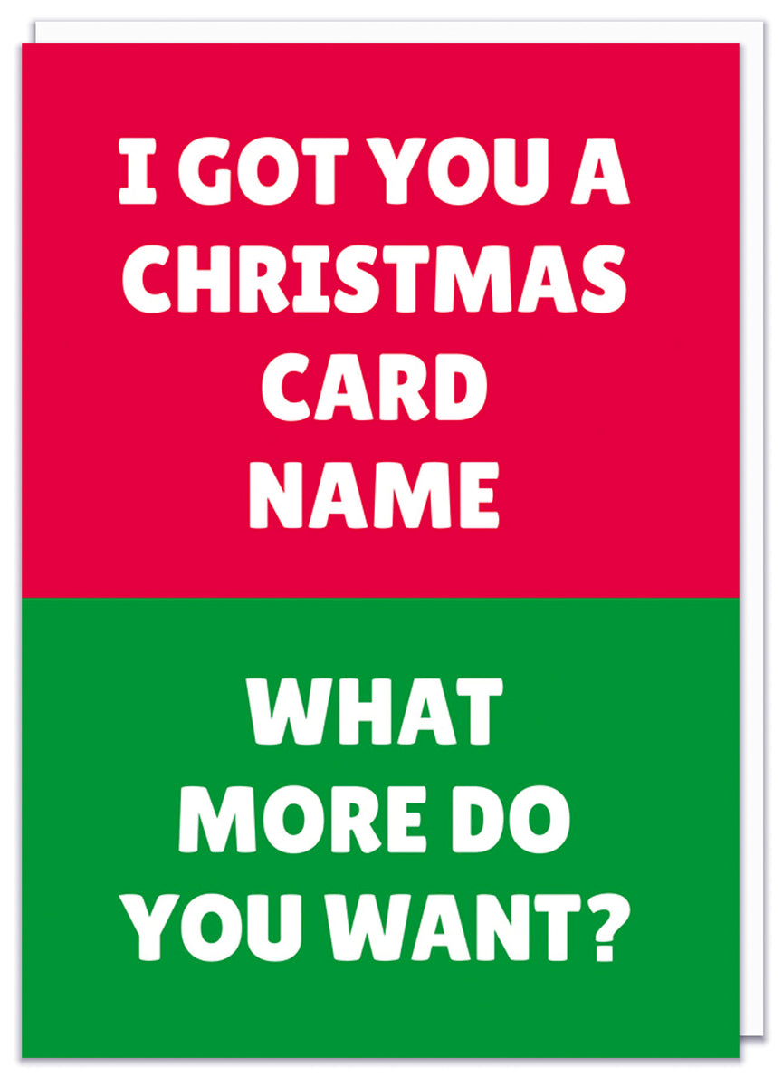 I got you a Card – Dean Morris Cards